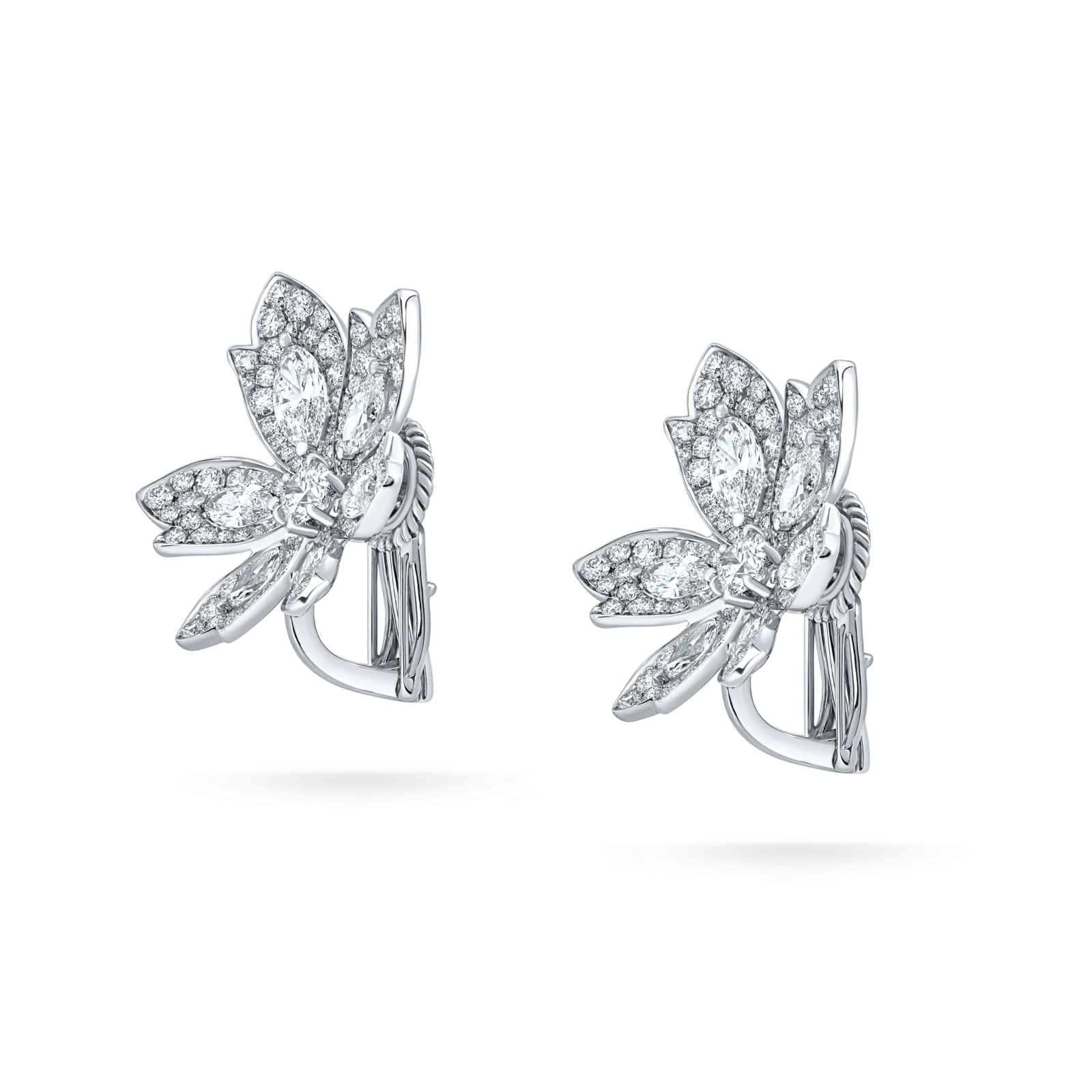 Palm Stud Earrings - David Morris
