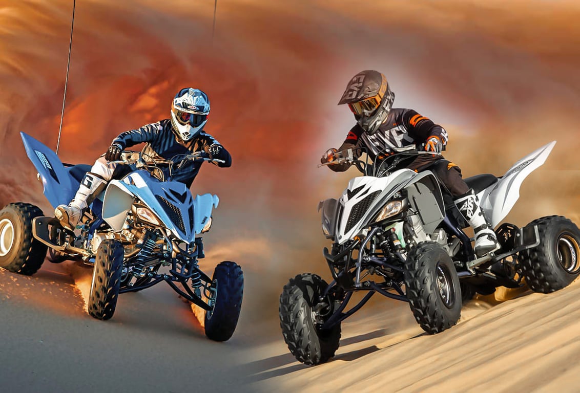 Enjoy the best quad bike for 30 minutes in the desert.