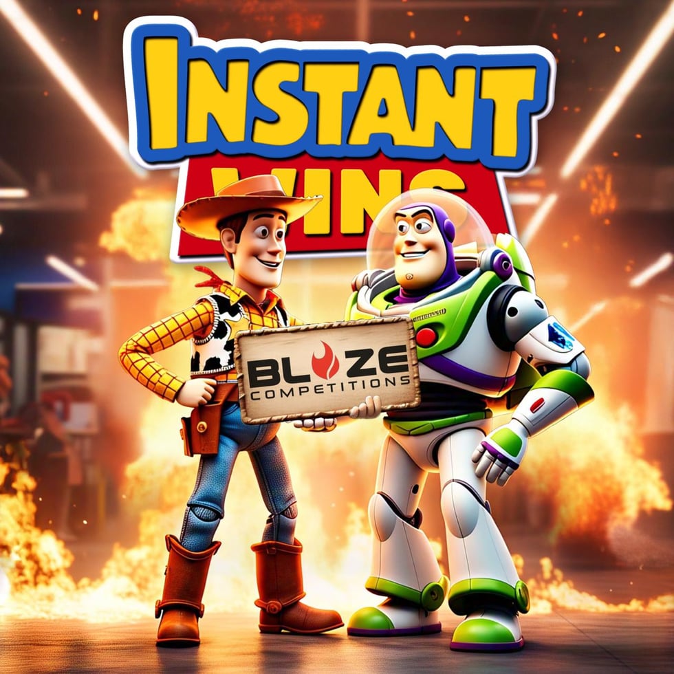 Blaze Competitions – Hot Prizes, Hotter Odds