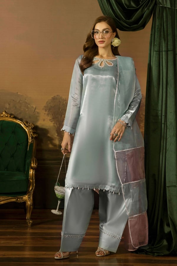 Shiffonz 3 piece farshi shalwar silk silhouette edit
