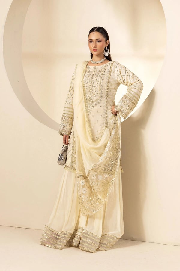 Ivana premium collection 3 piece gharara suit