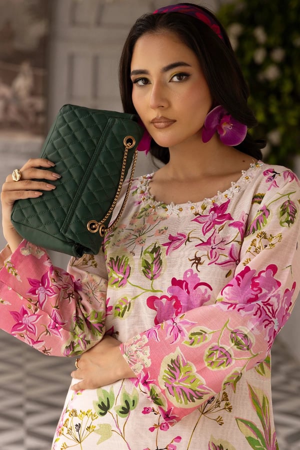 Sania M 2 piece coords khaddar prints collection
