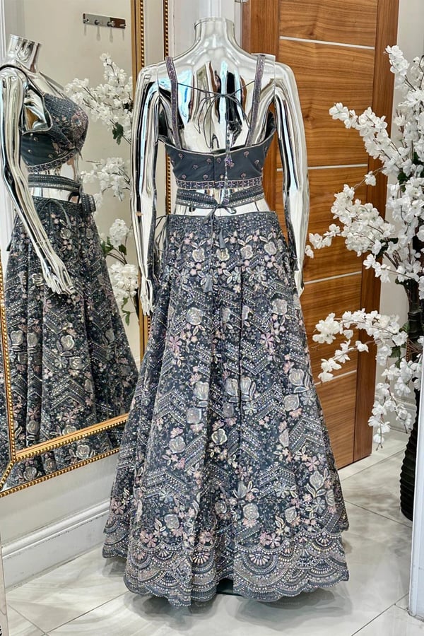 Shiffonz net luxe embroidered lengha choli