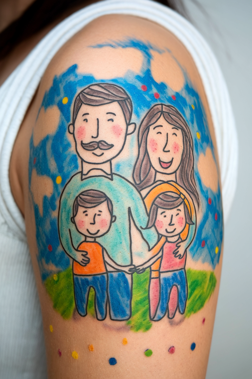 50 Heartwarming Tattoo Ideas for Moms to Honor Their Family
