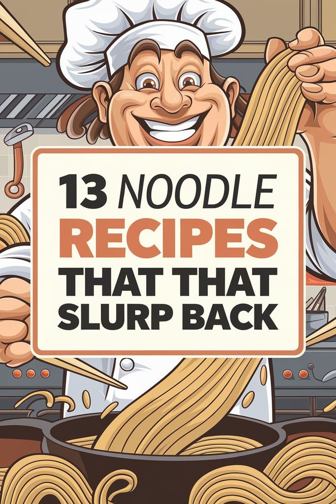 🍜 13 Noodle Recipes That Slurp Back