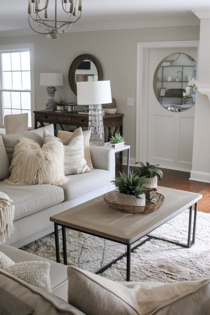 72 Neutral Living Room Ideas That Are So Chill, They'll Practically Pay ...