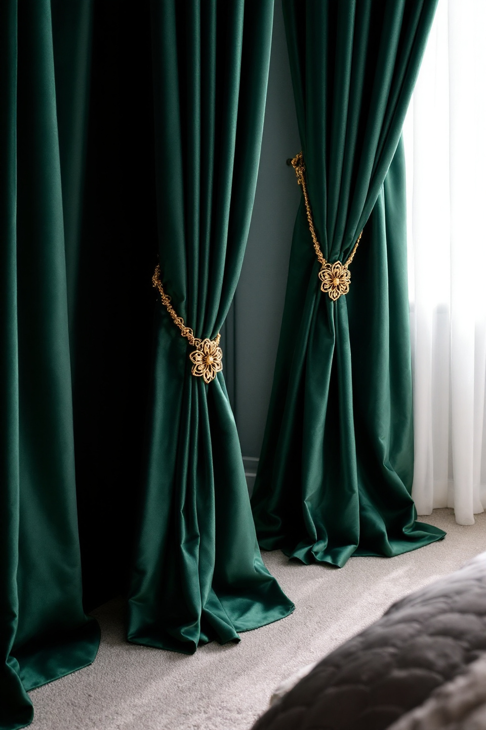 25 Stunning Dark Green and Gold Bedroom Ideas You'll Fall in Love With