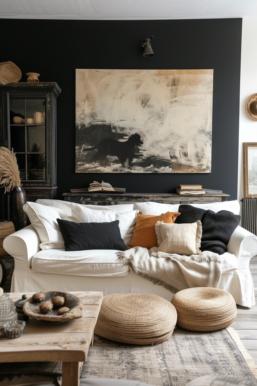 25 Black and Cream Living Room Ideas to Elevate Your Home