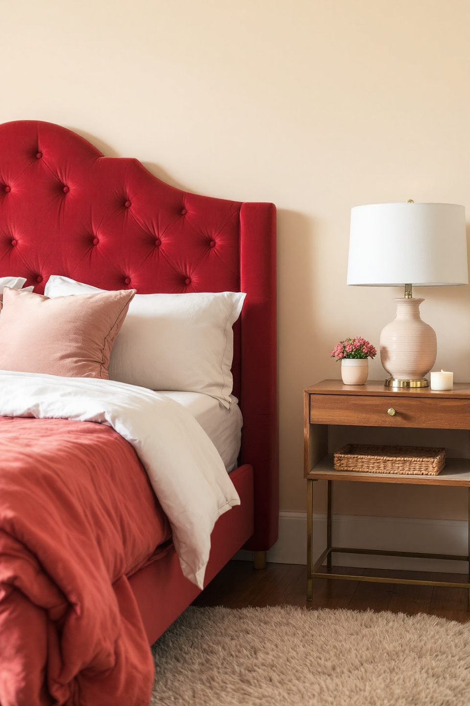 20 Stunning Red and Cream Bedroom Ideas to Transform Your Space