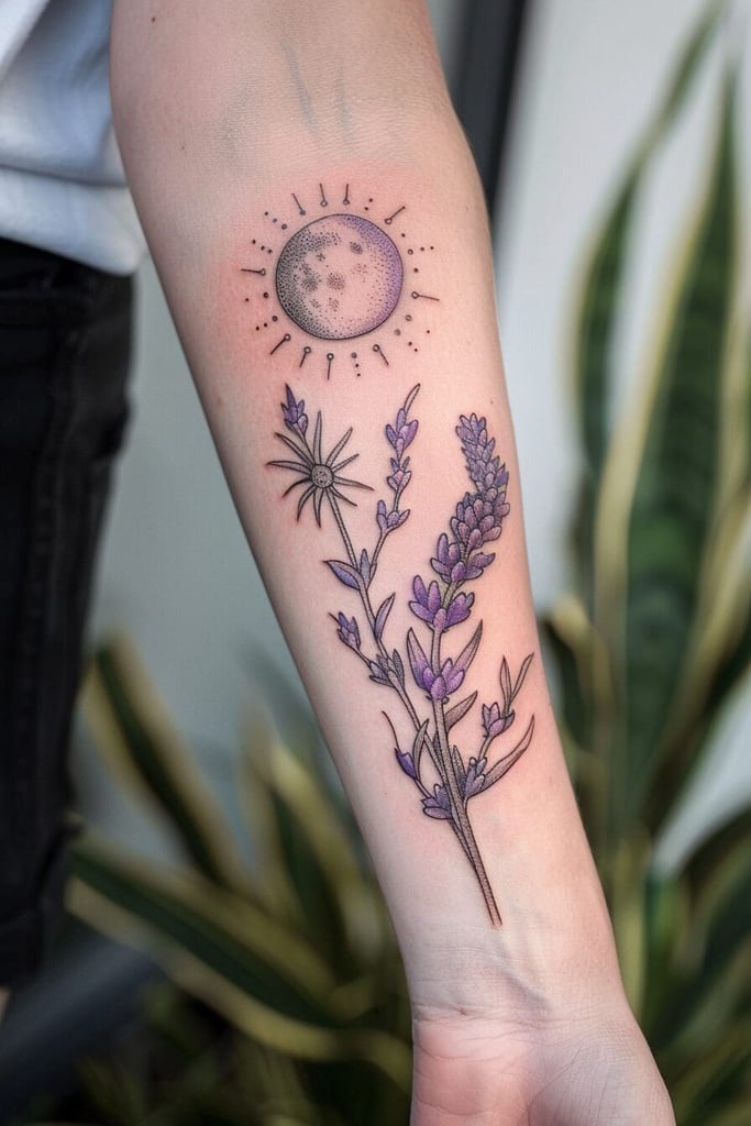 30 Lavender Tattoos That Will Make You Want To Run To The Tattoo Parlor