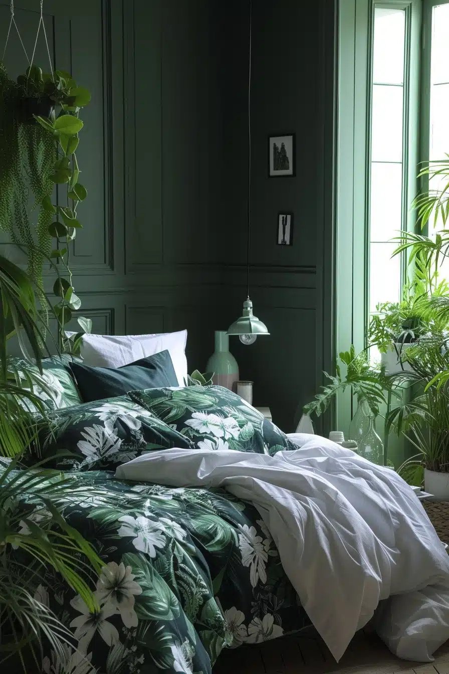 24 Botanical Bedroom Ideas to Decorate with Greenery