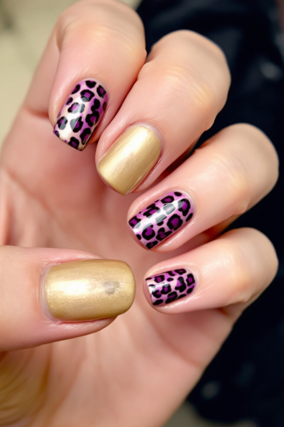 35 Stunning Purple and Gold Nail Designs You Need to Try