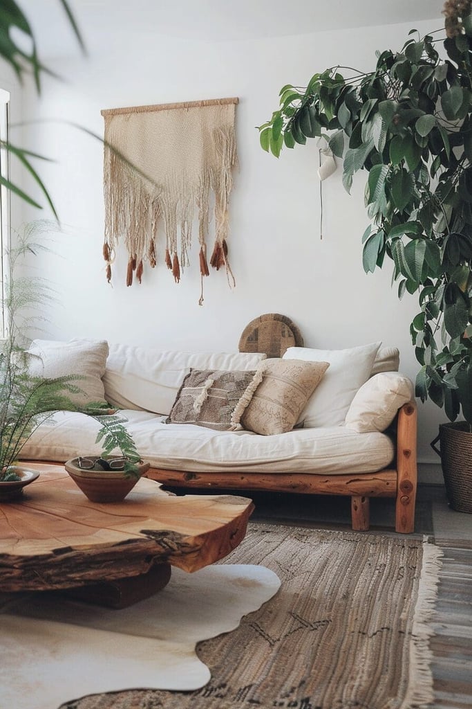 17 Earthy Living Room Ideas That'll Make You Never Want to Leave Home