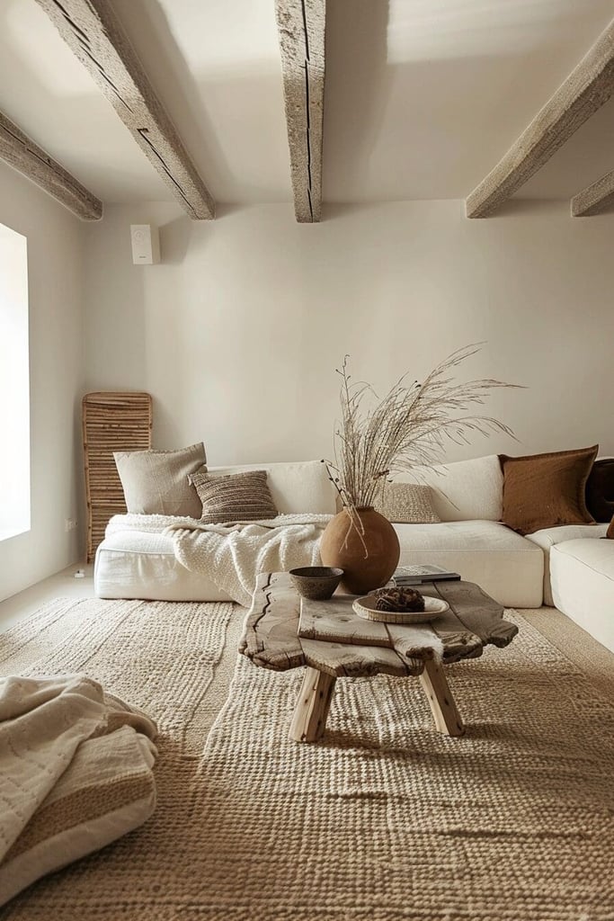 17 Earthy Living Room Ideas That'll Make You Never Want to Leave Home