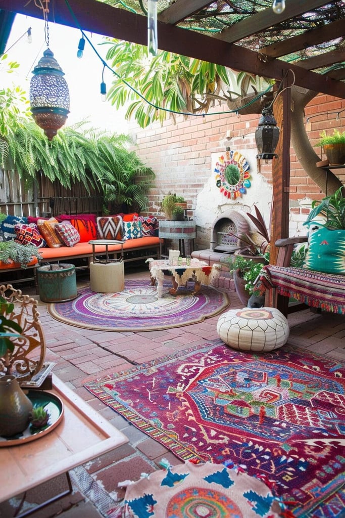 52 Bohemian Patio Ideas to Turn Your Outdoor Space into a Free-Spirited ...