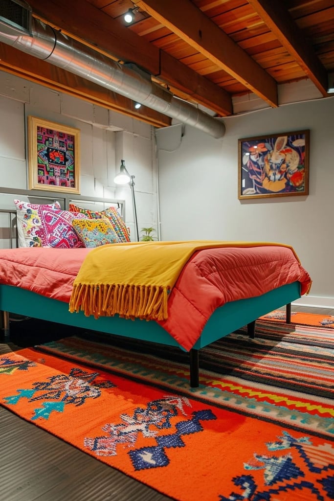 25 Transformative Unfinished Basement Bedroom Ideas