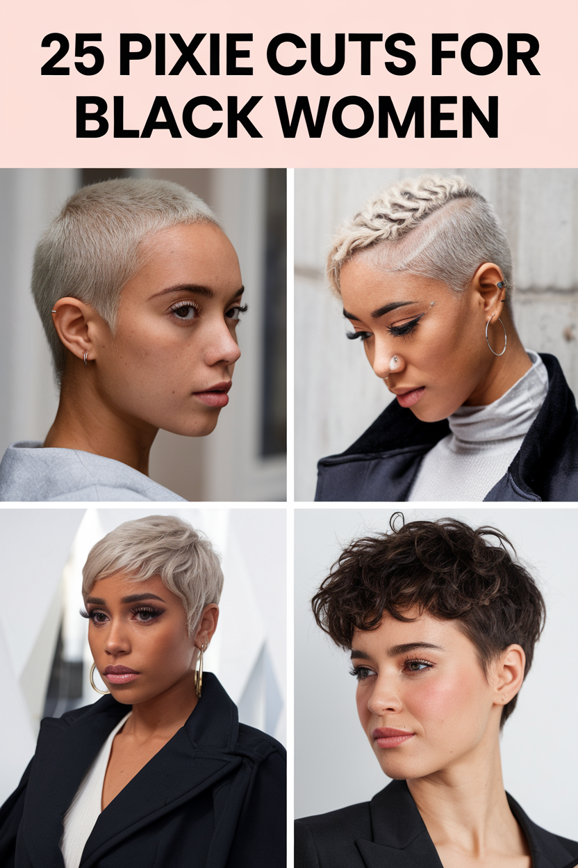 25 Pixie Cuts For Black Women