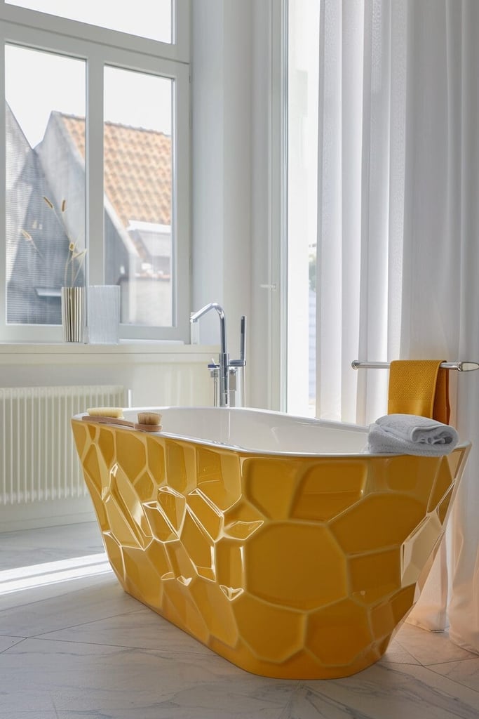 25 Yellow Bathroom Ideas That Will Make You Smile Wider Than a Banana