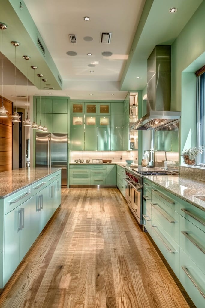 23 Green Kitchen Ideas That Will Make You Swoon