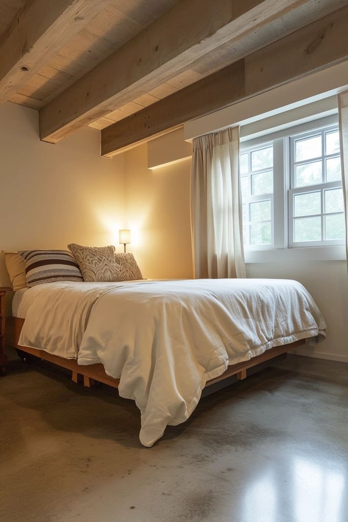 25 Transformative Unfinished Basement Bedroom Ideas