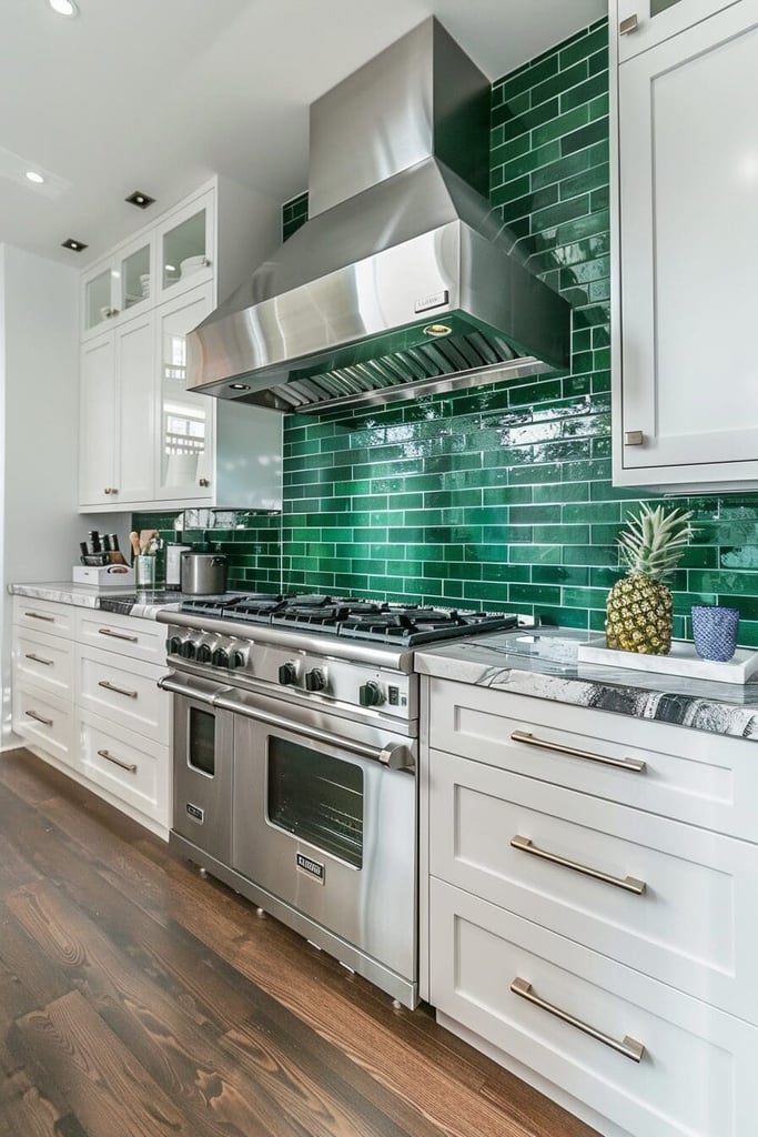 23 Green Kitchen Ideas That Will Make You Swoon