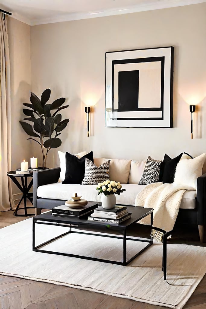 25 Black and Cream Living Room Ideas to Elevate Your Home
