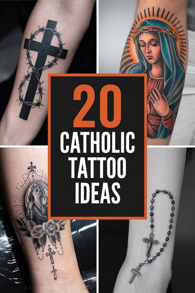 20 Catholic Tattoos That'll Make You Want to Get Inked