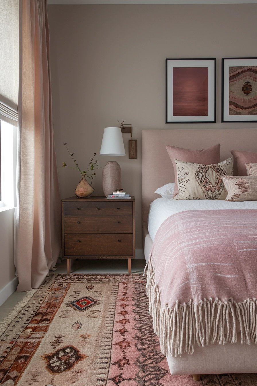 23 Pink and Brown Bedroom Ideas to Make Your Space Stand Out