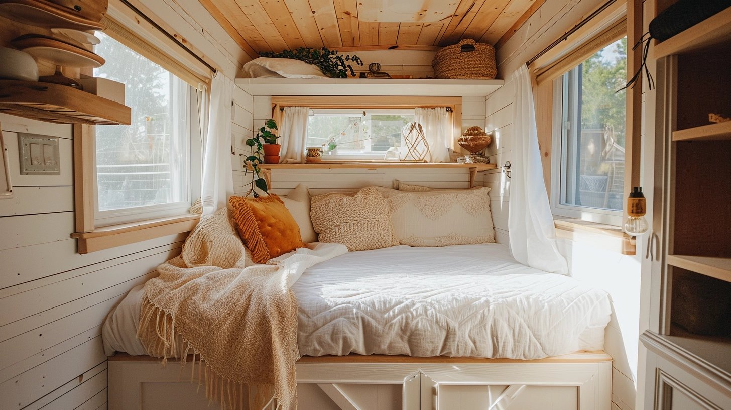 25 Ingenious Tiny House Bedroom Ideas for Compact Living