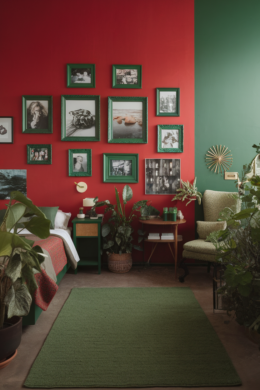 20 Stunning Red and Green Bedroom Ideas That Will Transform Your Space
