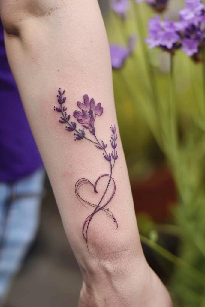30 Lavender Tattoos That Will Make You Want To Run To The Tattoo Parlor