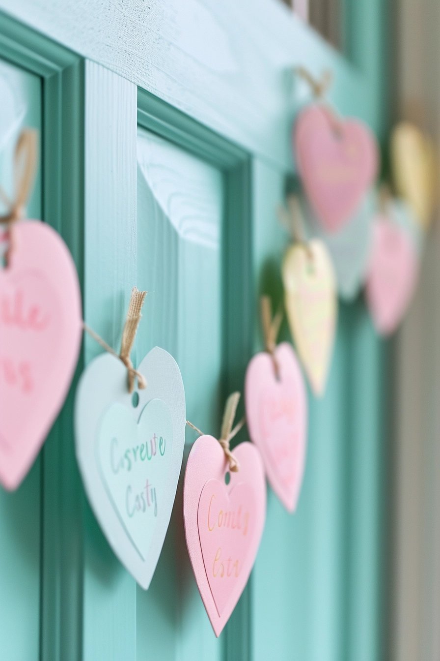 20 Heartfelt Valentine Door Decorations to Welcome Love Home