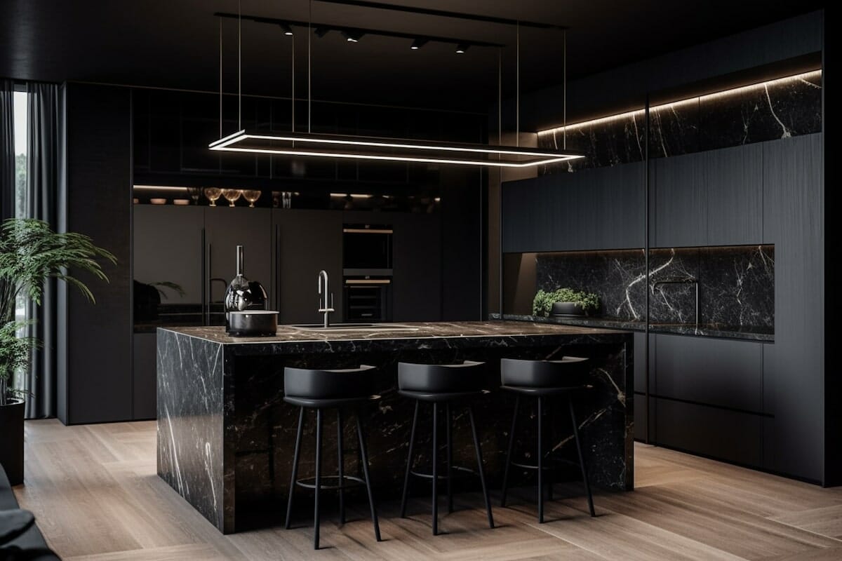 25 Dark Kitchen Ideas You'll Love