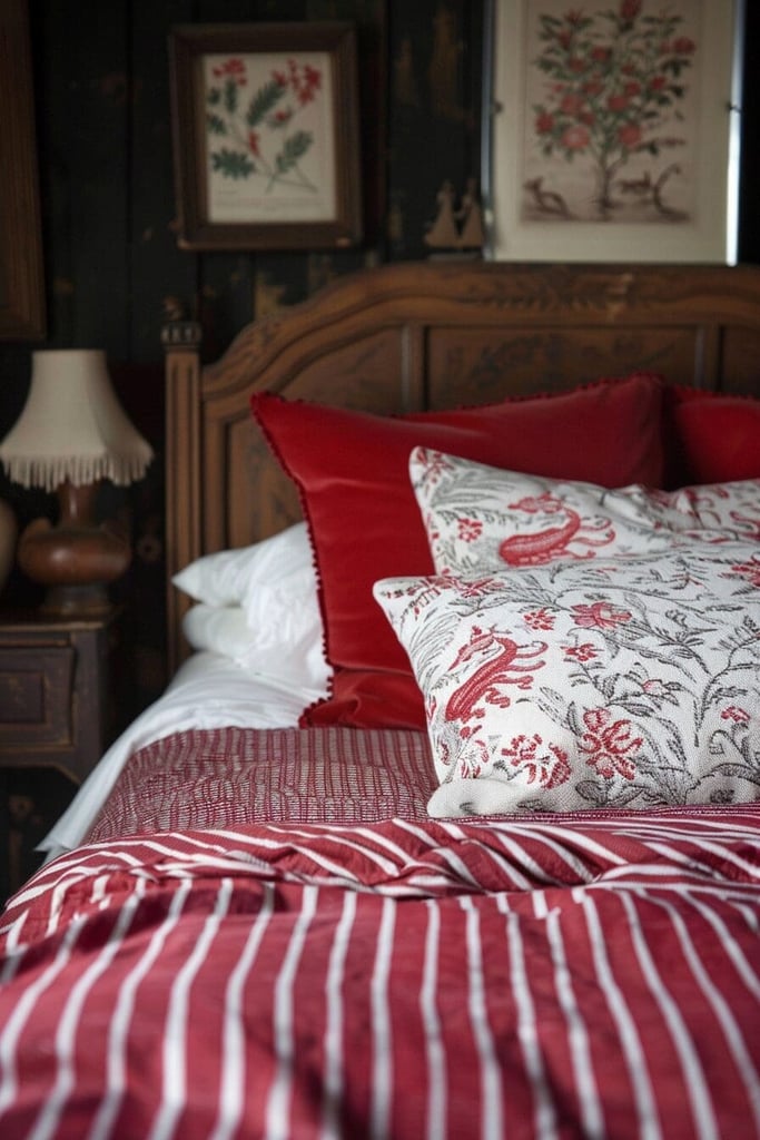 19 Red Bedroom Ideas That'll Make You Forget All About "50 Shades"