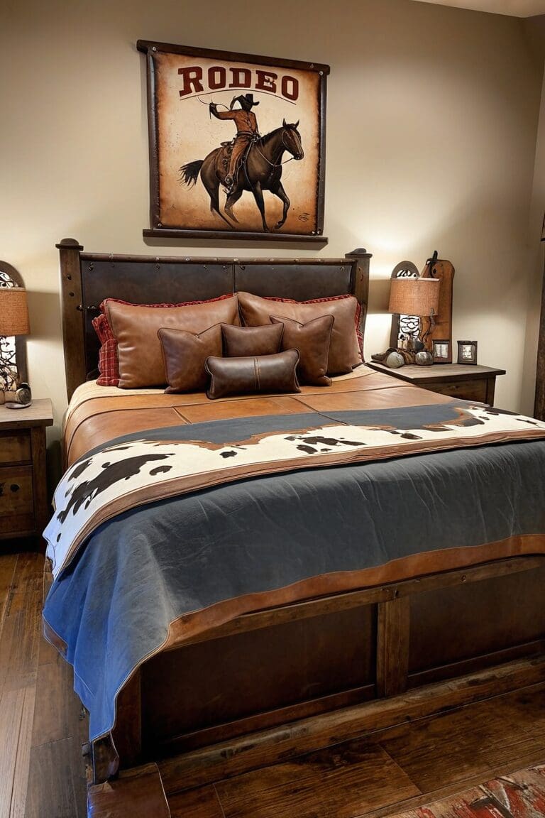 15 Rustic Western Bedroom Ideas to Transform Your Space into a Cozy ...