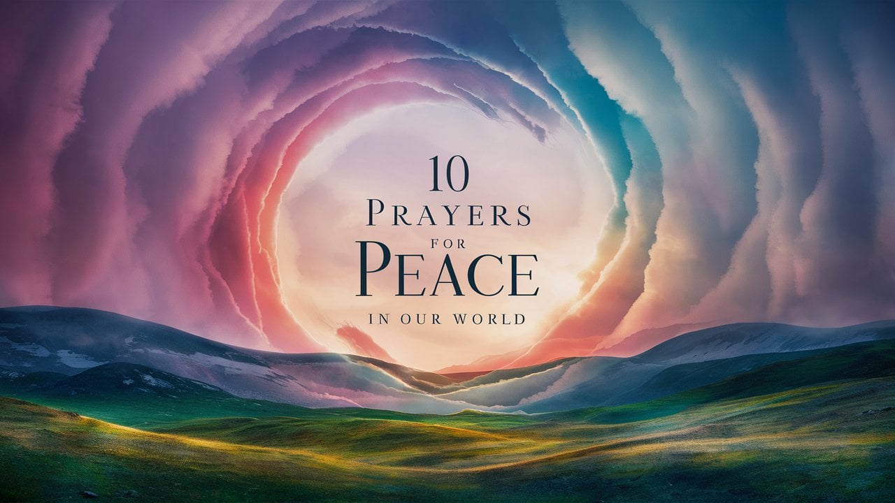 10 Prayers for Peace in Our World