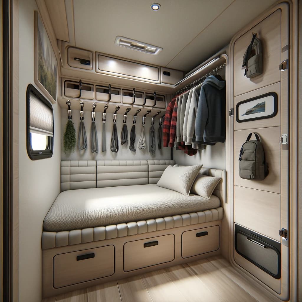 20 Ingenious Small RV Bedroom Ideas for Comfortable Travelling