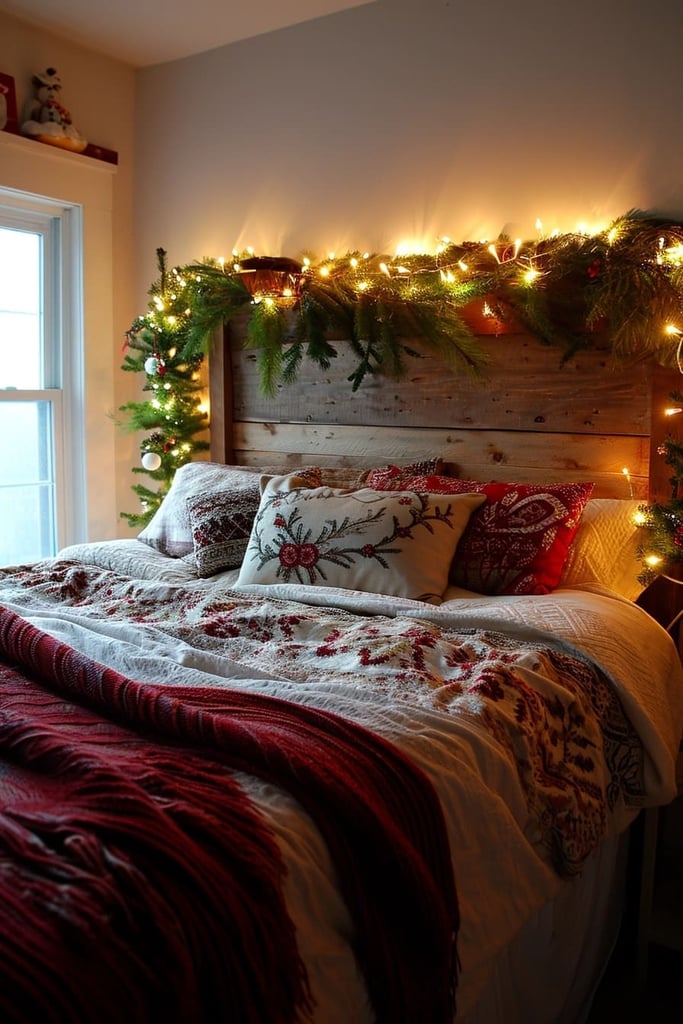 25 Magical Christmas Lights Bedroom Ideas for a Dreamy Glow