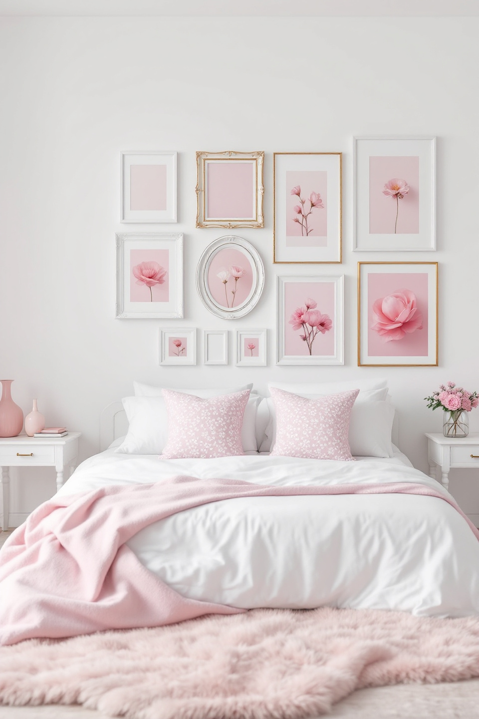 27 Dreamy White and Pink Bedroom Ideas You'll Fall in Love With