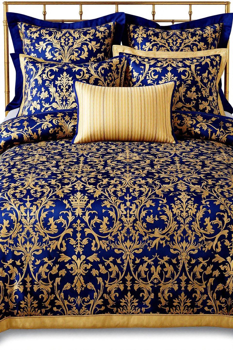25 Stunning Royal Blue and Gold Bedroom Ideas Fit for Royalty