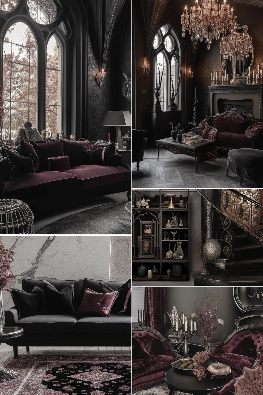25 Modern Gothic Living Room Ideas to Add a Touch of Mystery to Your Home