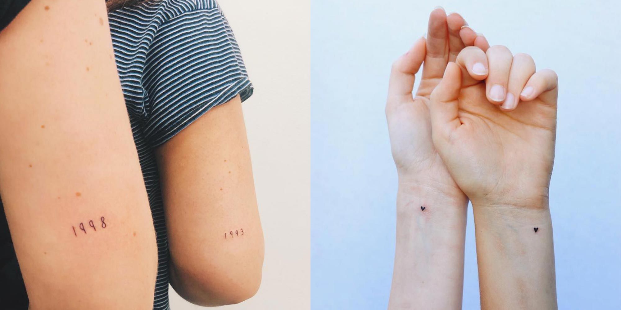 25 Adorable Sister Tattoos That Will Make You Call Your Sibling Right Now