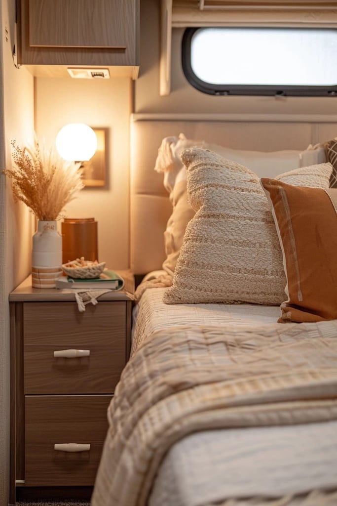 20 Ingenious Small RV Bedroom Ideas for Comfortable Travelling