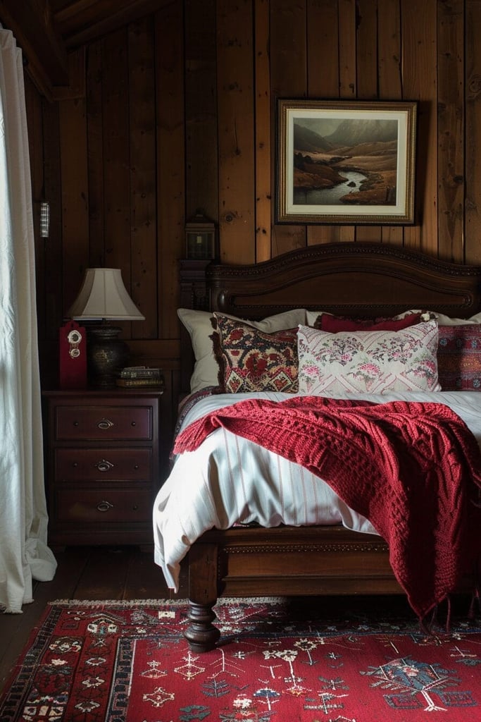 19 Red Bedroom Ideas That'll Make You Forget All About "50 Shades"