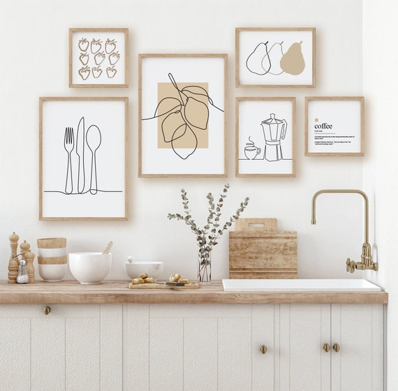 25 Kitchen Wall Decor Ideas You'll Love