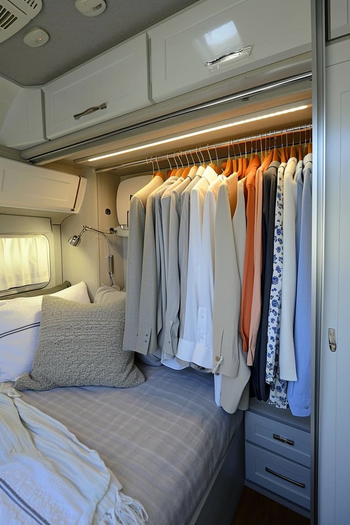 20 Ingenious Small RV Bedroom Ideas for Comfortable Travelling