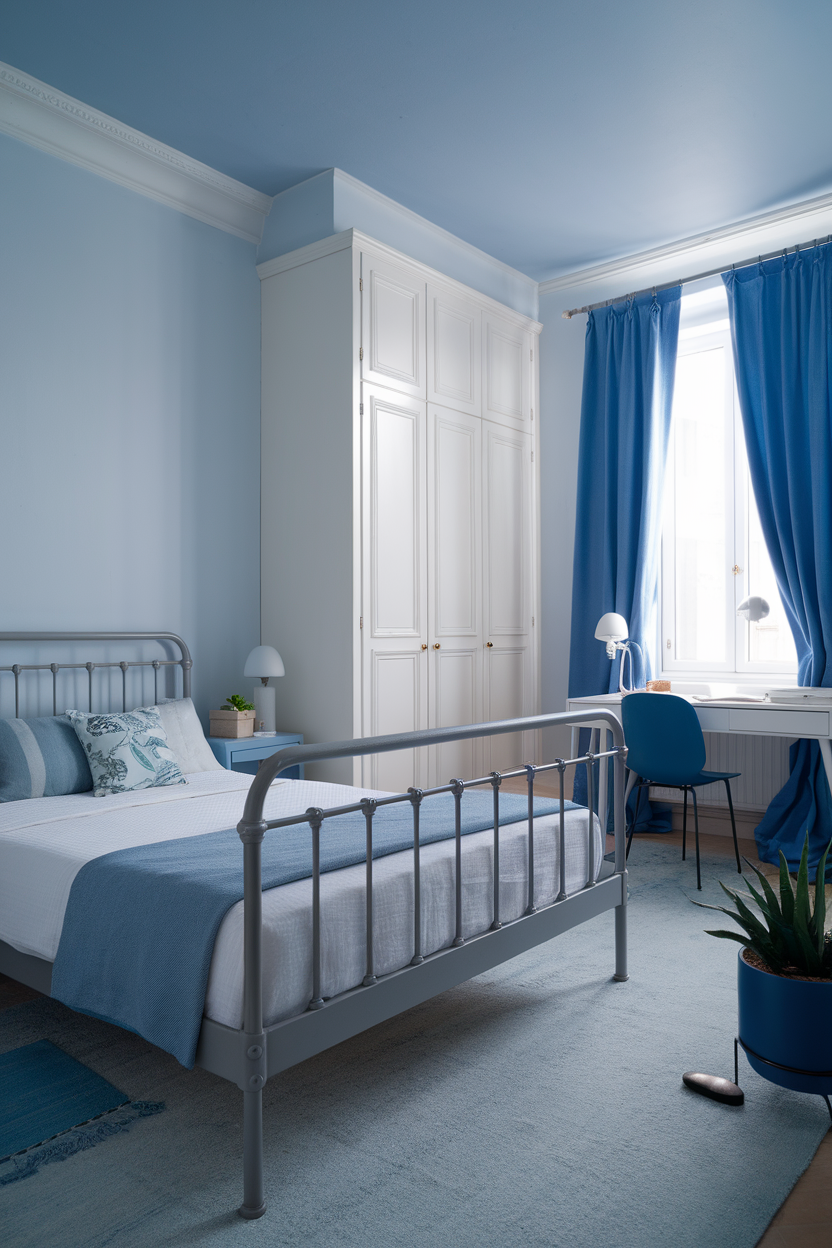 45 Serene Blue and Grey Bedroom Ideas That Will Transform Your Space