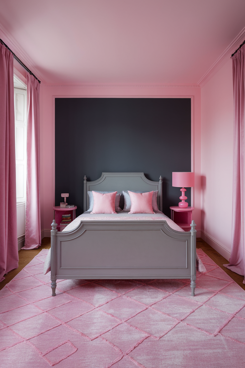 25 Dreamy Pink and Grey Bedroom Ideas You'll Fall in Love With