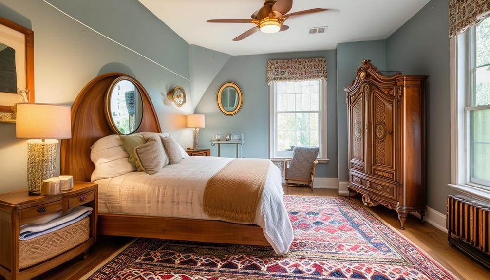 25 Vintage Eclectic Bedroom Ideas That Are a Total Thrift Store ...