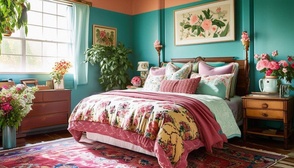 25 Vintage Eclectic Bedroom Ideas That Are a Total Thrift Store ...
